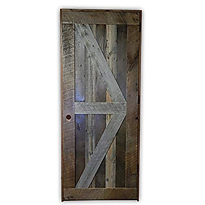 English Frame Barnwood Door Left