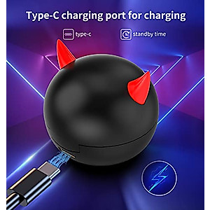 Togetface Wireless Earbuds,Bluetooth in Ear Headphone with Microphone Comfort&Lightweight Earphone with Noise Cancellation,3D Surround Stereo Bass,Long Life Portable Mini Charging Case for Sport