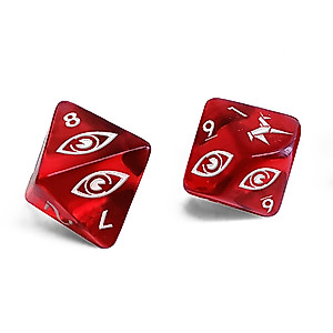 Free League Blade Runner RPG: Dice Set - 4 Piece Dice Set, SciFi RPG Accessory