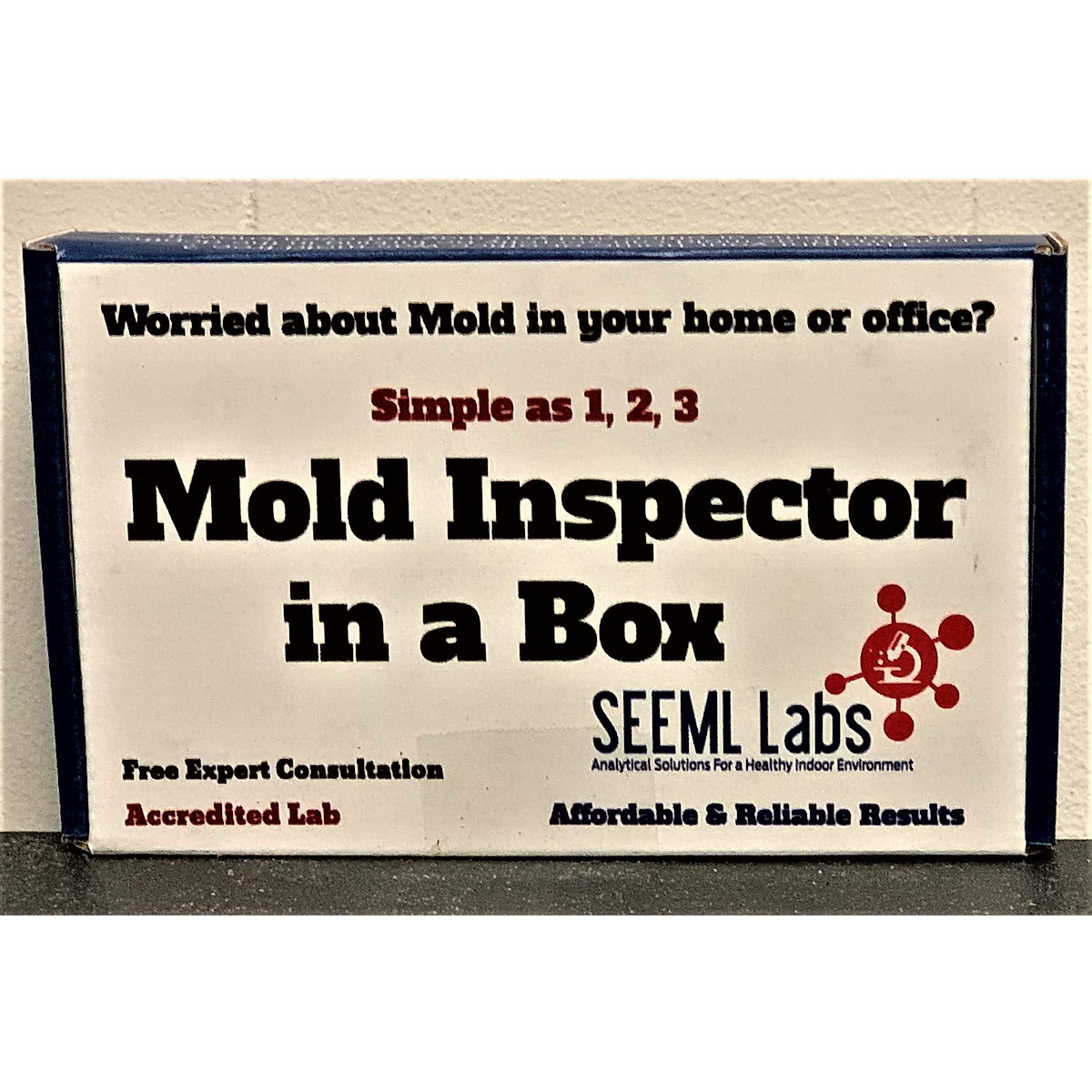DIY Mold 3 Test Kit (Same Day Results) Expert Consultation and AIHA-LAP, LLC Accredited Lab Analysis Included