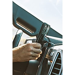 Rokform - Adjustable Dual Magnet Car Mount, 360° Swivel with 3M VHB Tape, Compatible with MagSafe Phones and Cases Cases, Cell Phone Holder, Dashboard Phone Mount for Truck Car & Van