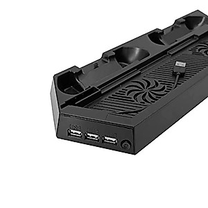 SOLUSTRE Fan 2 Pcs Practical Cooling Base for Bracket for Vertical for Charging Stand