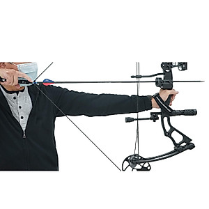 Southland Archery Supply Adjustable Archery Release Aid for Compound Bow Hunting Target Shooting Range Right or Left Hand