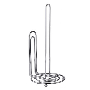 Greenco Chrome Paper Towel Holder | Kitchen Towel Dispenser, Paper Hand Towel Holders, Stand, Rack | for Countertop, Counter, Sink, Under Cabinet, Bathroom Wall | Kitchen Organization, Accessories