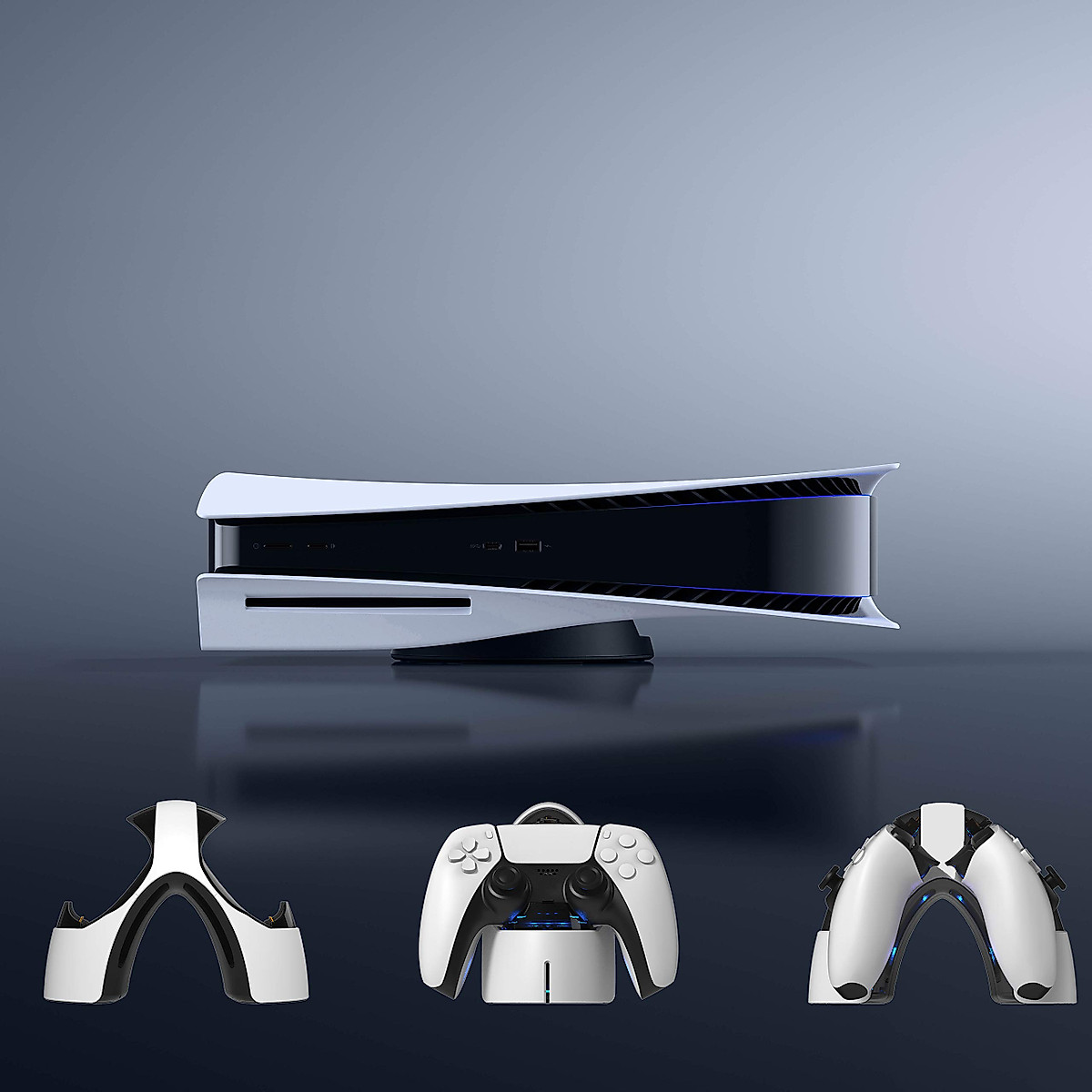 PS5 Charging Station,Dual Charging Dock for Play Station 5 Dualsense Game Controller Support Fast Charging