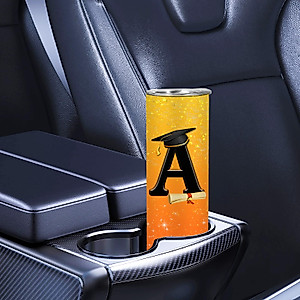 Personalized Graduation Gifts Tumbler 20oz with Name,Congratulations Graduates Gifts for Women,Custom Class of 2025 Cup, Master College High School Phd Presents for Her Women Girls Friends