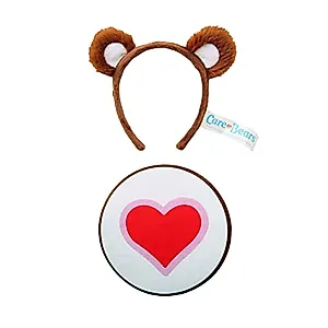 Care Bears Tenderheart Headband Ears and Patch Kit Standard