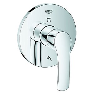 Eurosmart New Single-Handle 3-Port Diverter Valve Trim Kit with Lever Handle