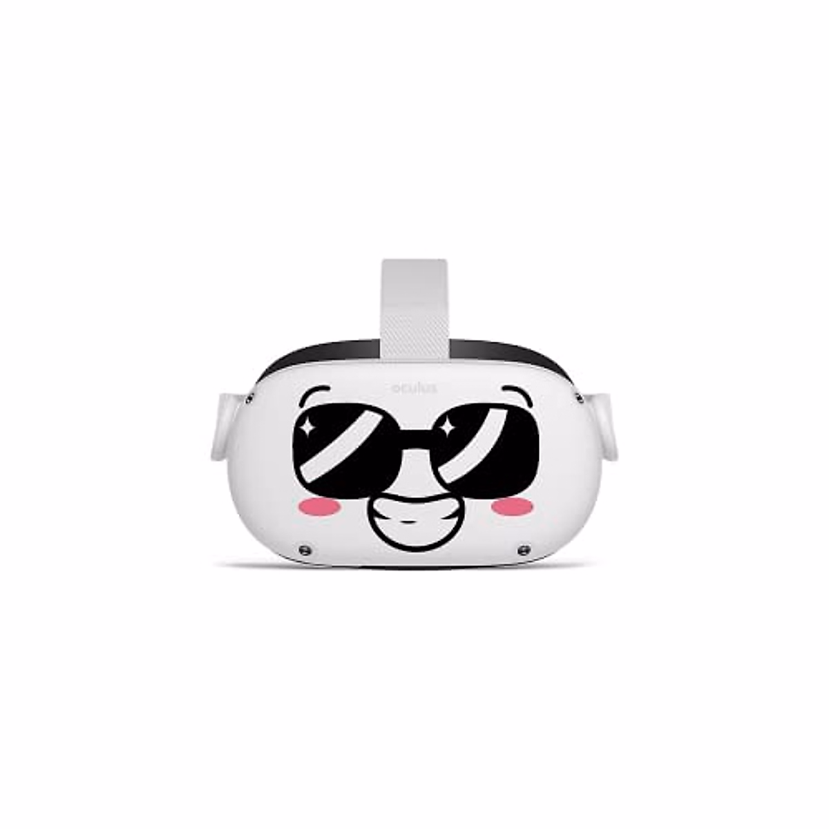 Cool UwU Eyes - Oculus Quest 2 - Decals - Black