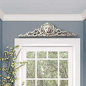 Design Toscano Remoulage Lion Sculptural Wall Pediment