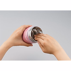 Zojirushi Stainless Steel Food Jar, 11.8-Ounce, Pink