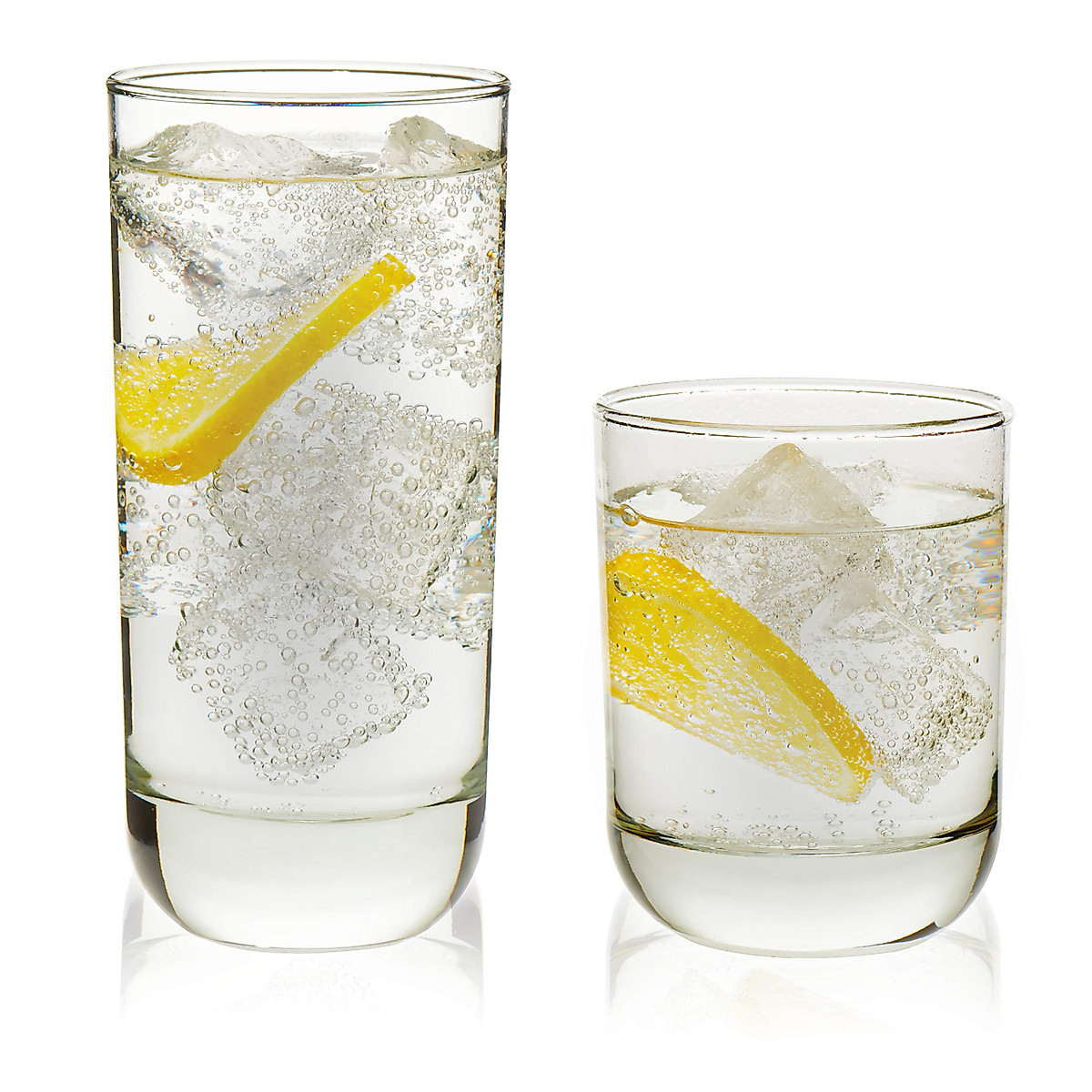 Libbey Polaris 16-Piece Tumbler and Rocks Glass Set