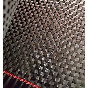 5 ft x 12" Carbon Fiber Fabric - Plain Weave, 3K, 220 GSM