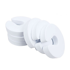 AKOAK 6 Pcs Finger Pinch Guard,Soft Durable Safety Foam Childproof Finger Pinch Guard Prevents Slamming Doors, and Child or Pet from Getting Locked in Room