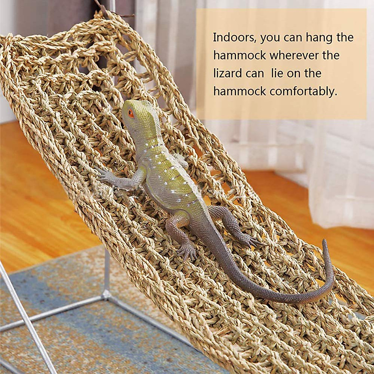 kathson Reptile Lizard Hammock,Reptile Lizard Lounger Hammock
