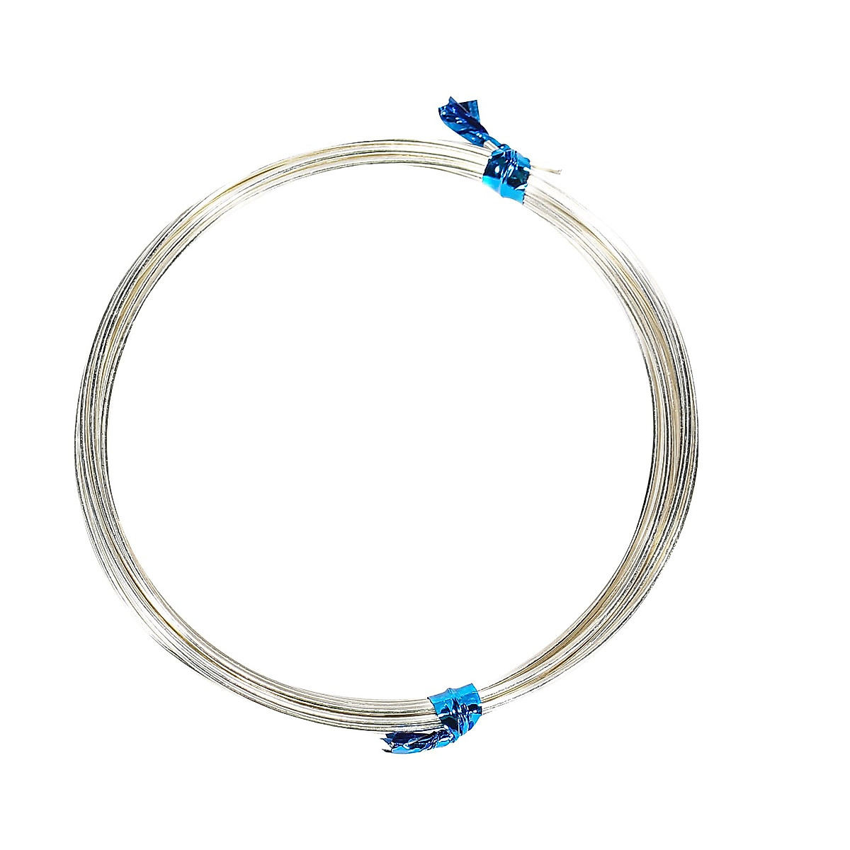 18 Gauge/1.0 mm, 5 FT Half Hard 925 Sterling Silver Wire, Round Making Jewelry Wire, Memory Wire