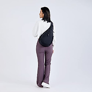 Sherpani Esprit, Anti Theft Sling Bag, Sling Backpack, Crossbody Backpack, Sling Bag for Women, Fits 10 inch Tablet (Carbon)