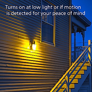 PHILIPS PAR38 Motion Sense LED Light Bulb - Flicker-Free Frosted Non-Dimmable Bulb with EyeComfort Technology - 120W Light Bulb with E26 Base - 2 Pack