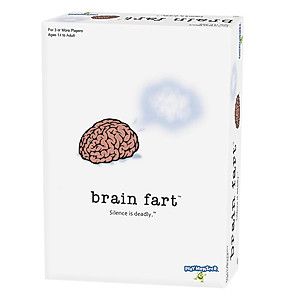 PlayMonster Brain Fart Party Game -- Think Fast -- Fun Game Night -- players : 4+ , Ages 14+
