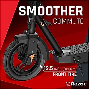 Razor C45 Electric Scooter – Up to 19.9 MPH with Cruise Control, Up to 23 Miles of Range, Foldable and Portable, Bluetooth Wireless Tech Enabled to Connect to Razor E Rides App [Amazon Exclusive]