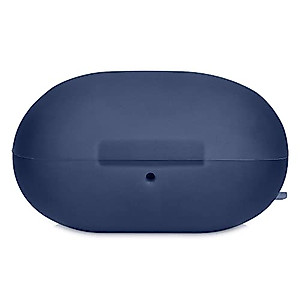 kwmobile Case Compatible with Beats Powerbeats Pro Case - Silicone Cover Holder for Earbuds - Blue