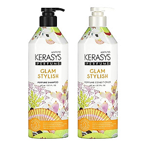 Kerasys Perfume Glam Stylish 20.3 fl oz / 600 ml (Shampoo + Conditioner Set)
