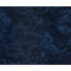 Indonesian Batik Fabric-100% Cotton Batik Fabric-Quilting Batiks-7 Colors (Navy)