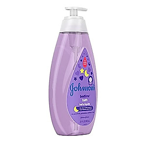 Johnson's Bedtime Baby Bath with Soothing NaturalCalm Aromas, Hypoallergenic & Tear Free Formula, 27.1 fl. oz