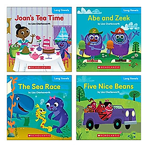 Laugh-A-Lot Phonics: Long Vowels (Parent Pack): 12 Engaging Books That Teach Key Decoding Skills to Help New Readers Soar
