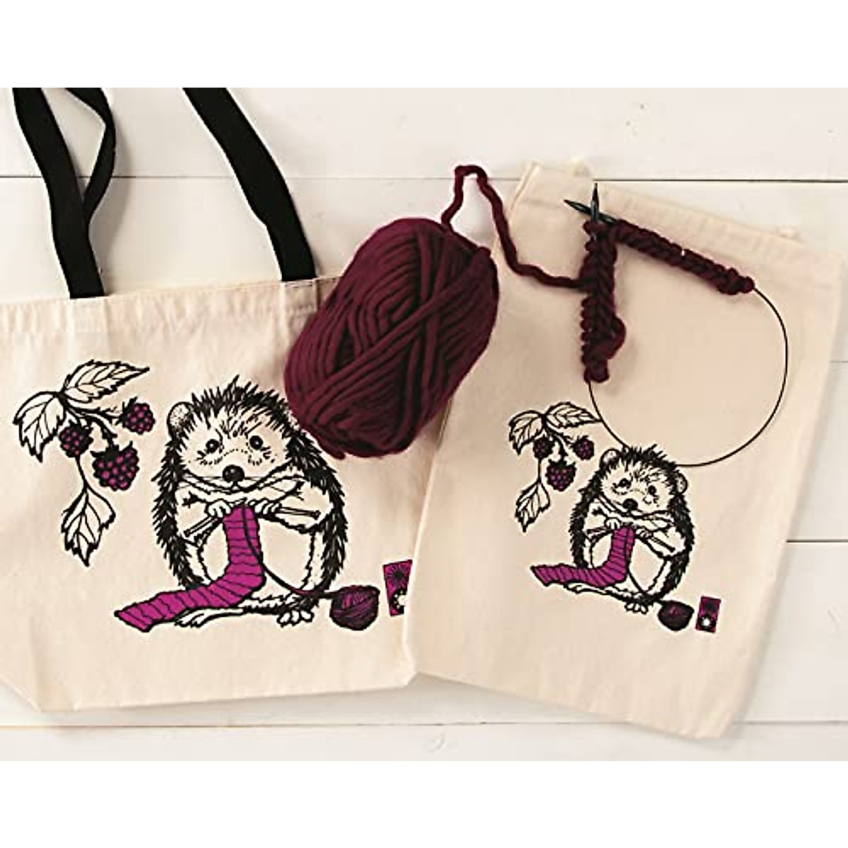 Knit Picks Tuff Puff 100% Wool Super Bulky Yarn Beige - 100 Gram Skein (Snickerdoodle)