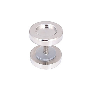 TMS 5FT European Modern Satin Stainless Steel Sliding Barn Wood Door Closet Hardware