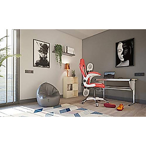 Furinno Pasir 3 Tier Shelf with 3 Door/Round Handle, Steam Beech