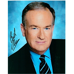 Kirkland Bill O'reilly, Conservative, 8 X 10 Photo Display Autograph on Glossy Photo Paper