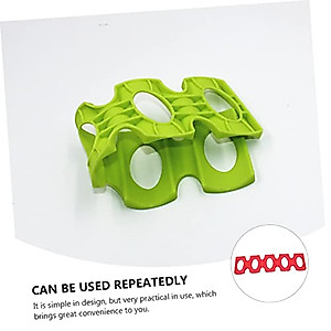 Garneck Storage Mat Refrigerator Bottle Stacker Can Organizer for Pantry Silicone Drinks Stacker Foldable Storage Shelves Can Stacking Mat Beer Bottles Stacker Wine Bottle Holder Bottle