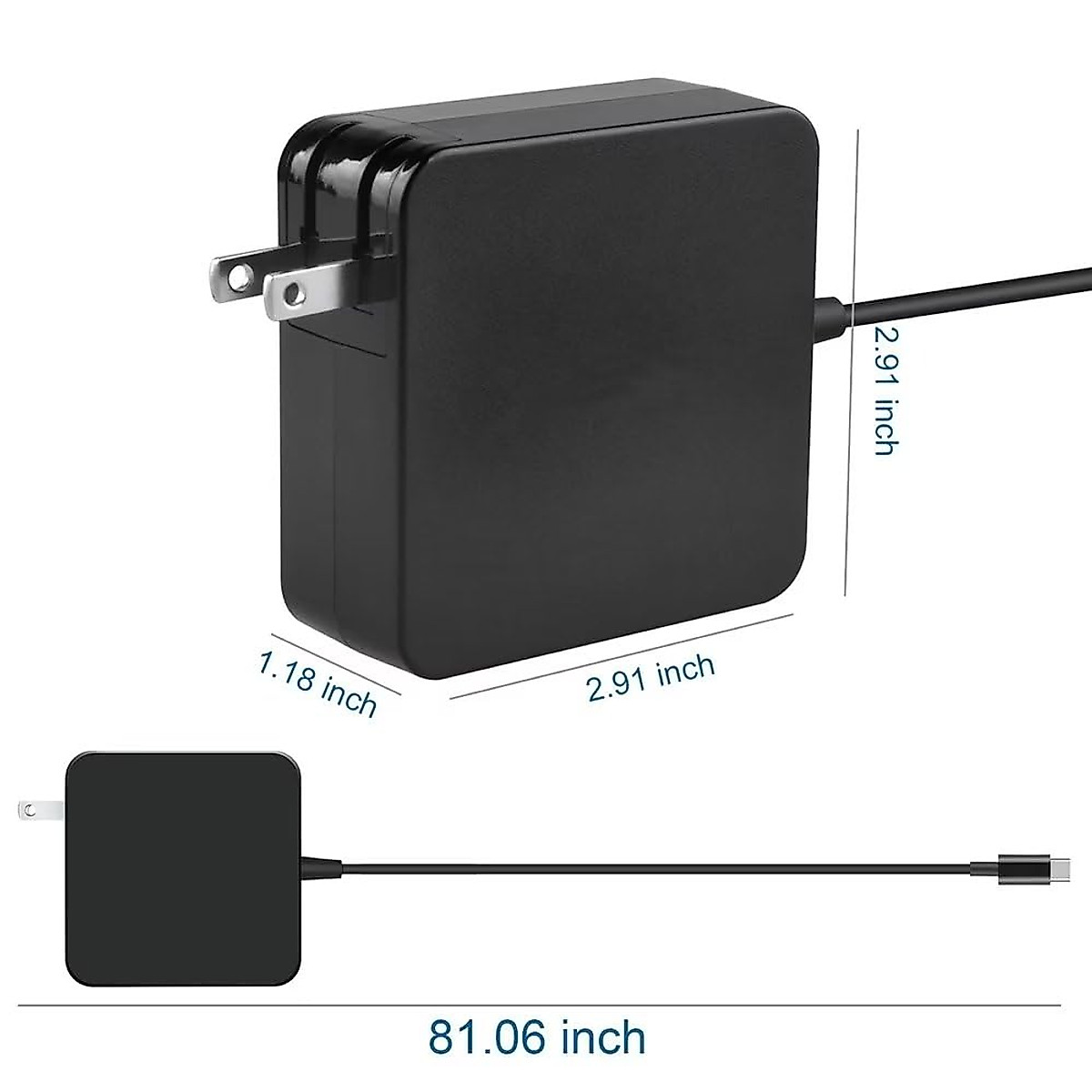 Digipartspower AC Adapter Compatible with Dynabook Portege X40-J X40-J1431 X40-J1437 X40L-K USB-C Power PSU
