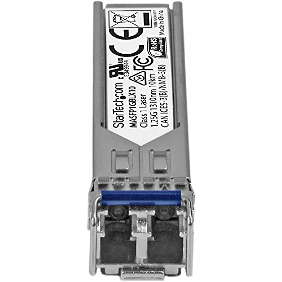 StarTech.com Cisco Meraki Compatible SFP Module - 1000BASE-LX - 1GbE Single Mode Fiber SMF Optic Transceiver - 1GE Gigabit Ethernet LC 10km - 1310nm Cisco Meraki MS225, MX400, MS250 (MASFP1GBLX10)