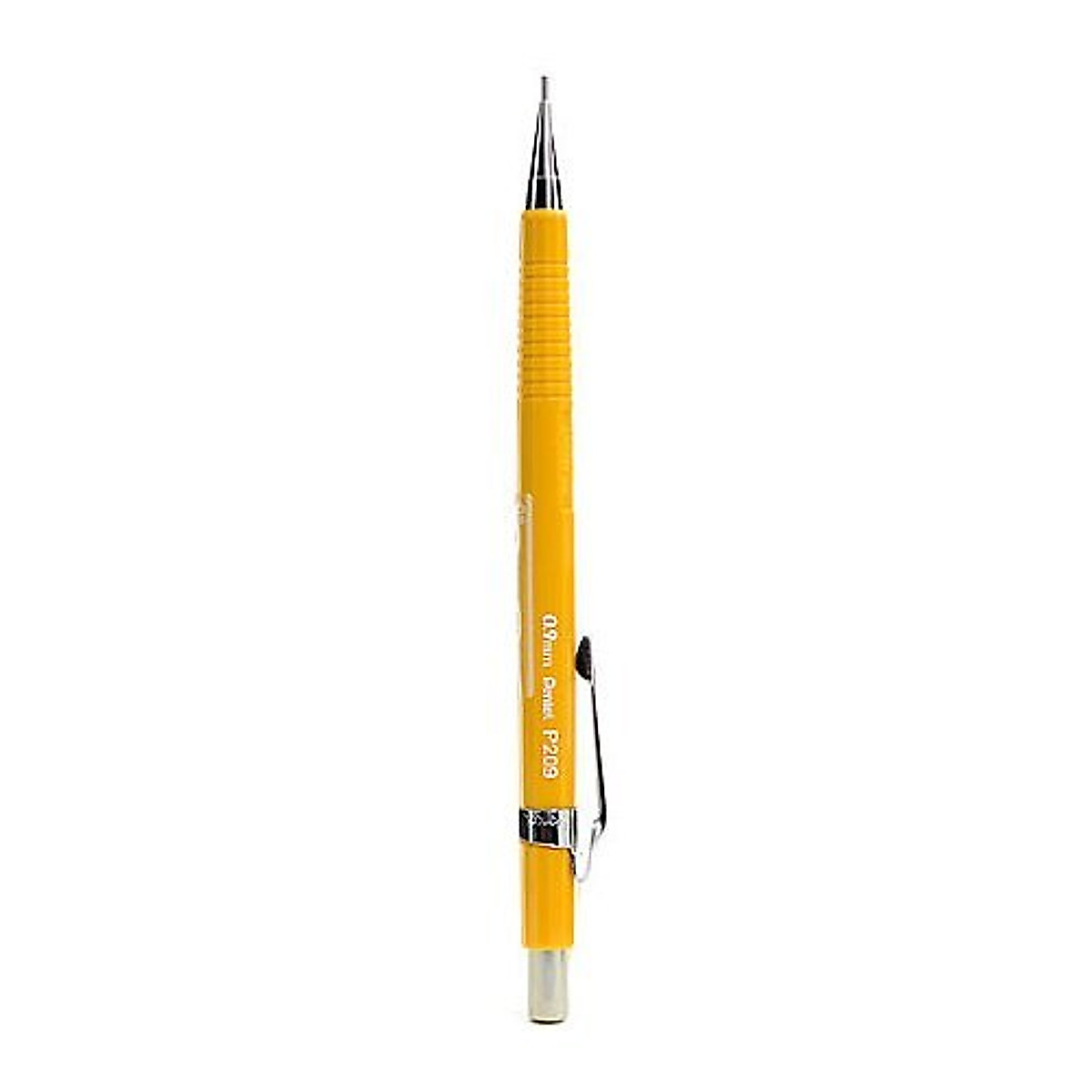 Pentel Sharp Automatic Drafting Pencil, 0.9mm, Yellow, Pack of 6