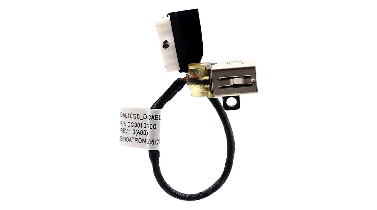 Dell Laptop DC Power Jack Replacement - Latitude, Inspiron