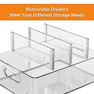 Refrigerator Storage Drawer for Bartesian Cocktail Pods, Stackable Bartesian Pods Holder for Fridge, Hold 32 Bartesian Cocktail Capsules, Refrigerator Organizer Bins Storage Container -Clear