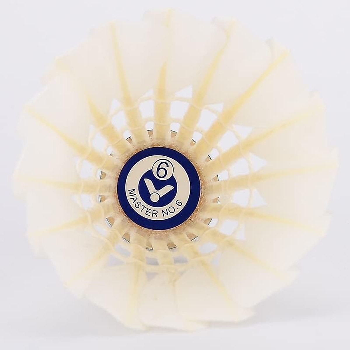 Victor Master No.6 Badminton Shuttlecock Birdy 12-Pack (Speed-77)