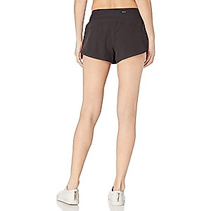 Champion Sport, Moisture Wicking, Lightweight Gym Shorts for Women, C Logo, 2.5", Black, Small