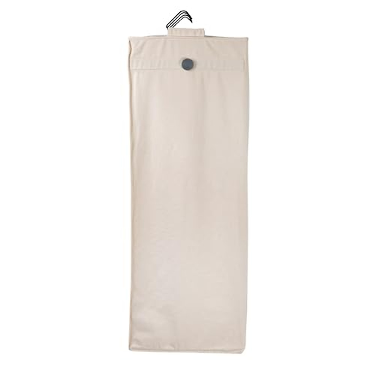 Household Essentials, Natural Cedarline Hanging Wardrobe, Heavy-Duty Cotton Canvas, Breathable, Versatile