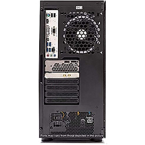 Skytech Shadow Gaming Computer PC Desktop – Intel Core i5 9400F 2.9GHz, GTX 1660 6G, 500GB SSD, 8GB DDR4 3000MHz, RGB Fans, Windows 10 Home 64-bit, 802.11AC Wi-Fi