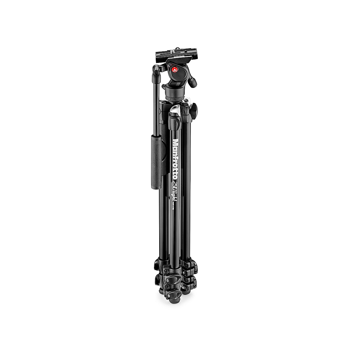 Manfrotto MK290LTA3-VUS BeFree Live Fluid Video Head with 290 Light Aluminum Tripod Kit