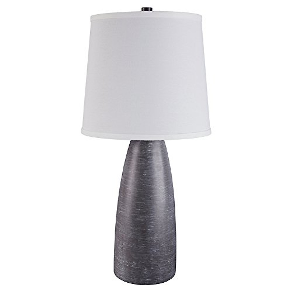 Signature Design by Ashley Shavontae Modern Table Lamp, 2 Count Lamps, 27.5", Gray