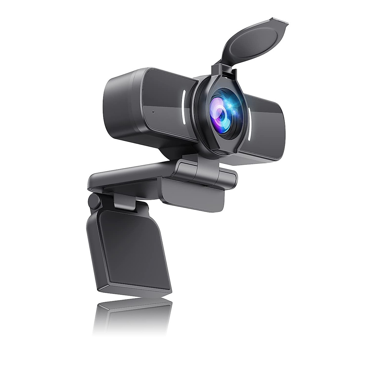 Webcam with Microphone, 1080P 30fps HD Webcams, USB 2.0 Computer Webcam, 3D Noise Reduction and Automatic Gain Web Cam for PC Mac Laptop Desktop,Video Calling, Online Classes and Video Conference