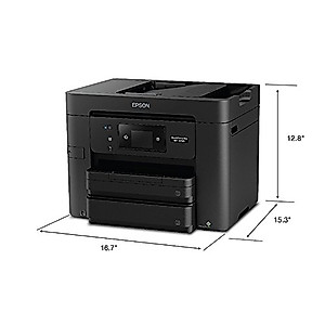 Epson WorkForce Pro WF-4734 All-in-One Printer:4-in-1 with Wi-Fi: Print/Copy/Scan/Fax