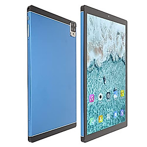 10.1 inch Android 12 Tablet, 4GB RAM and 64GB ROM 2560x1600 Resolution, Dual SIM Dual Standby Talkable Tablet, 5800mAh Battery Capacity, Blue