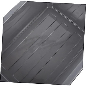 CAXUSD White Boxes Plastic Wash Basin White Storage Bins Restaurant Commercial Bus Box Multipurpose Bus Tub Wash Basin Tub Car Storage Box Dishwashing Box Storage Basket Grey