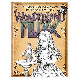 Wonderland Fluxx Card Game - Topsy-Turvy Wonderland Adventure